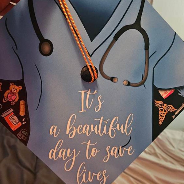 Hunny Bear Printed Graduation Cap Topper - Etsy