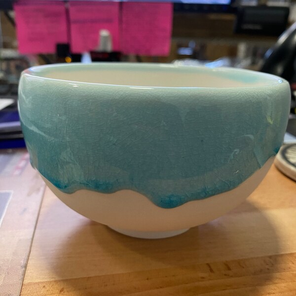 Handmade Turtle Spoon Rest With Unique Blue Shell Pattern Glaze - Ocean ...