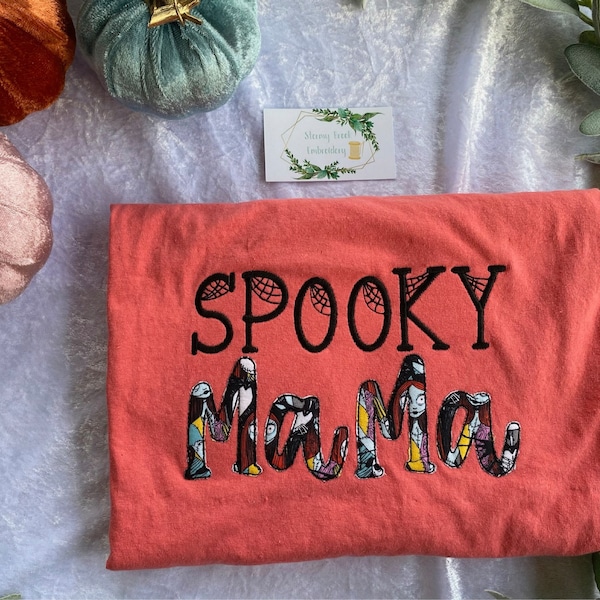 Halloween Spider Embroidery Font Scary , Embroidery Design for Machine ...