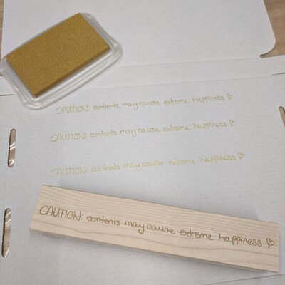 Custom Stamp, Create Your Own Custom Text Stamp, Stamp With Your Text ...