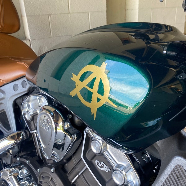 Vinyl Anarchy Decal for Water Bottle Anarchy Sticker Cup Sticker Laptop ...