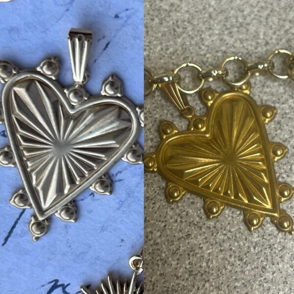 Beautiful Vintage Religious Spiritual Divine Golden Charms Choose Your ...
