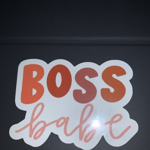 Empowered Sticker Pack Pink Girl Power Pink Vinyl Sticker - Etsy