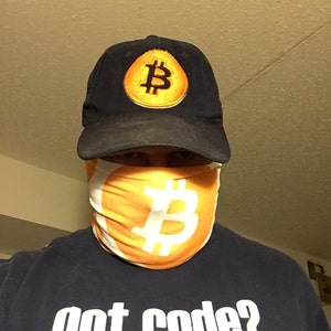 Bullish Bitcoin Premium Face Mask BTC Bull Crypto Mask WHITE - Etsy