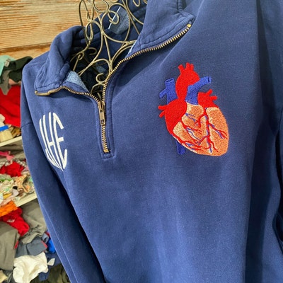 Realistic Human Heart Machine Embroidery Design / Instant Download - Etsy