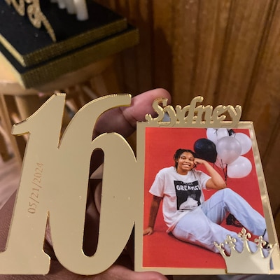 Tangled Sun Table Numbers With Stand, Quinceanera, Princess Party ...