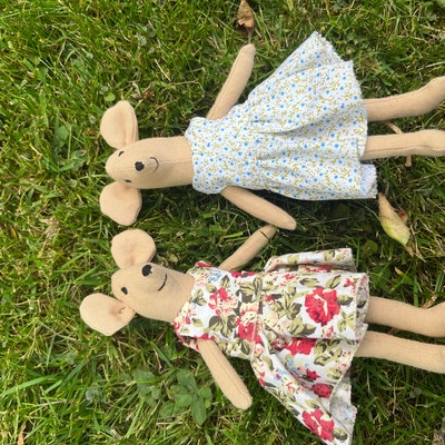 6 Mouse Pattern and Tutorial Mouse With Clothes - Etsy