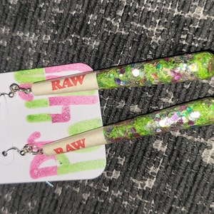 Pink Joint Earrings Blazy Susan Cones Stoner Jewelry 420 - Etsy