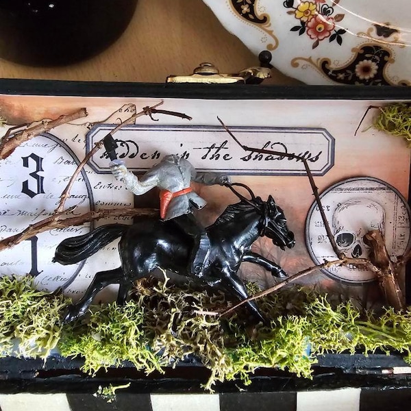 Gothic Folder, Ephemera Storage Folder, Mini Folder, Printable Folder ...