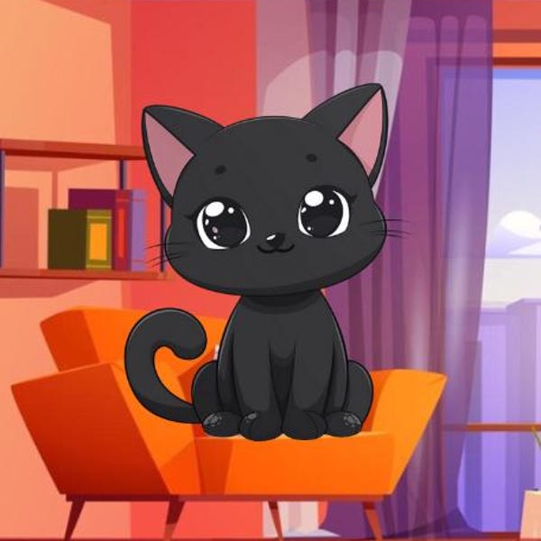 Pngtuber Cat Gamer Vtuber Model for Twitch | 10x Black Png Tuber ...