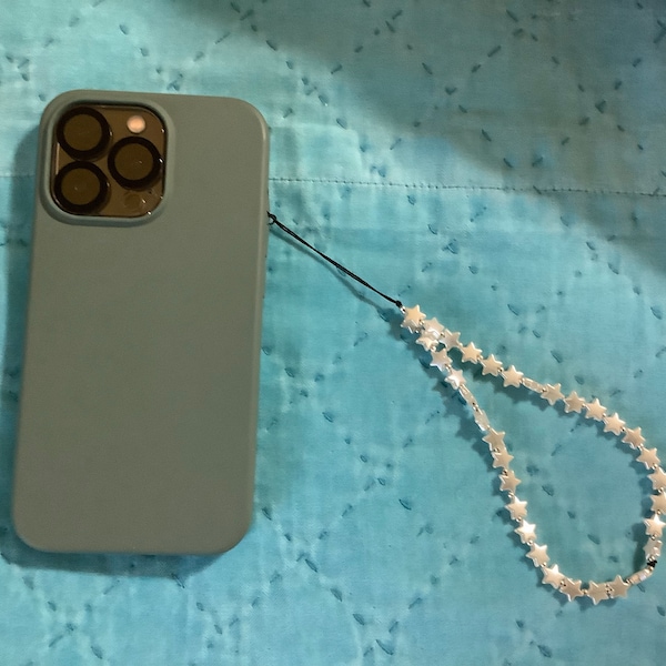 Shiny Star Bead Phone Strap | Phone Charm | Star Phone Case Accessory ...