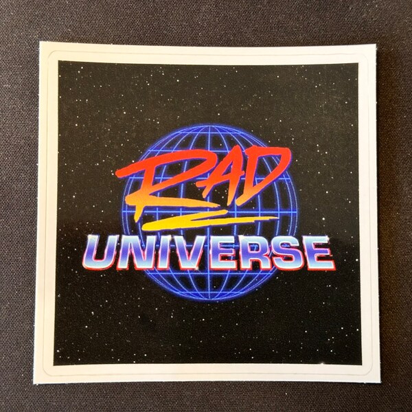 Synthwave Moon Cruise, Rad Retro Car Sticker, Magenta Purple Neon ...