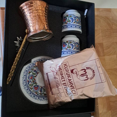 Turkish Coffee Set With Traditional Pattern // Expresso Set ...
