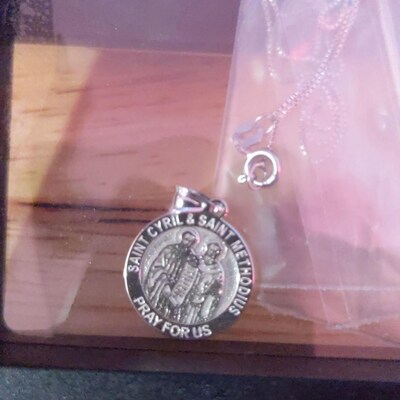 Custom round Saint Religious Medal Not Pictured Here - Etsy