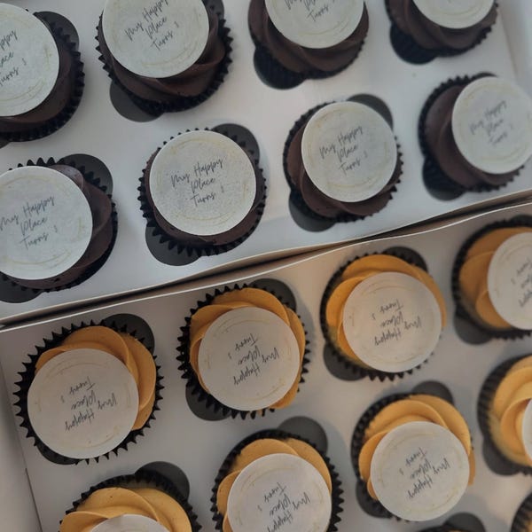 Edible Logo Cake, Cupcake and Cookie Toppers, Corporate Event Gift ...