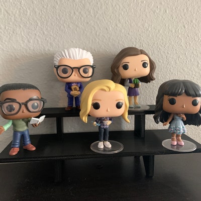 12-inch 2-tier Black Riser Display Stand Shelf for Small Items and ...