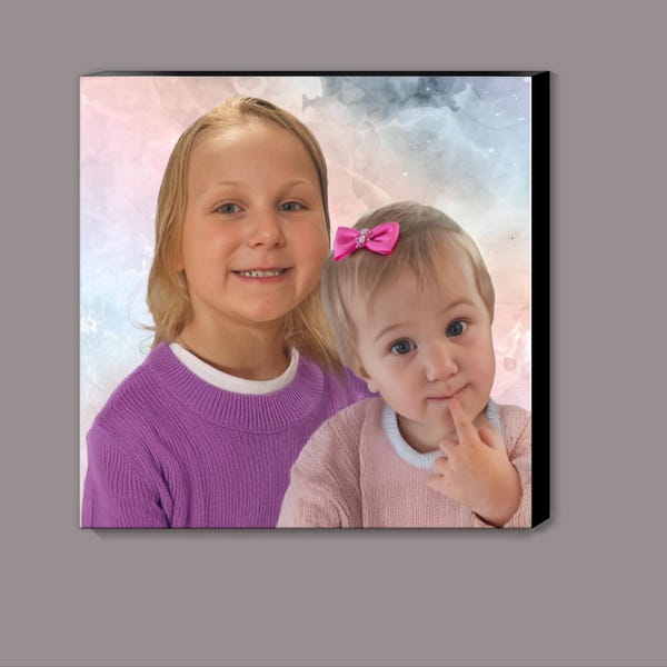 Custom Mafia Couple Portrait From Photo I Personalized AI Art Portraits ...