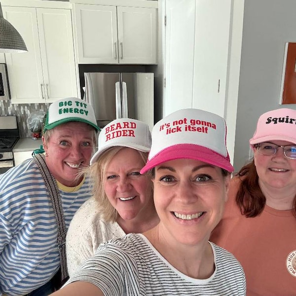Funny Trucker Hat Roulette Pack - Bachelorette Party Hats - Etsy