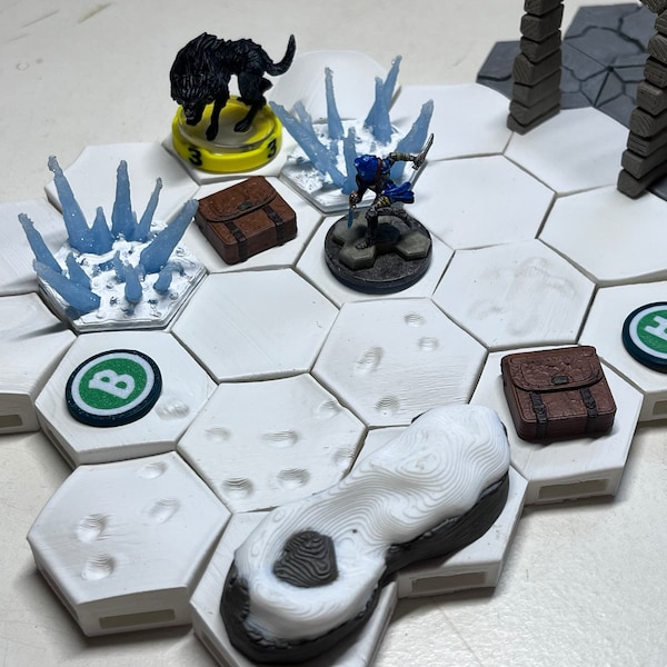 Magnetic Element Tokens for Frosthaven & Gloomhaven - Etsy