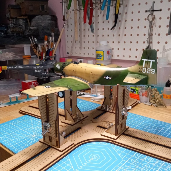 Model Airplane Assembly Jig / Stand - 1/72, 1/48, 1/32 - Etsy