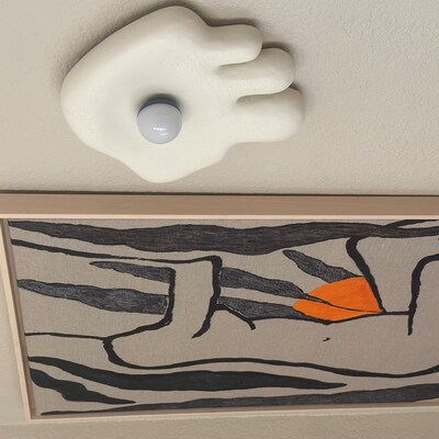 Drip Light Sculptures Made to Order Plaster Sculpture Minimalist, Wabi ...