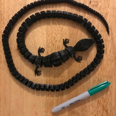 Articulated Robo Centipede Bug Toy 3D Printed Fun Fidget Toy - Etsy