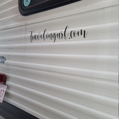 Custom Sticker for RV Camper Stickers Camper Decal Motor Home Decals ...