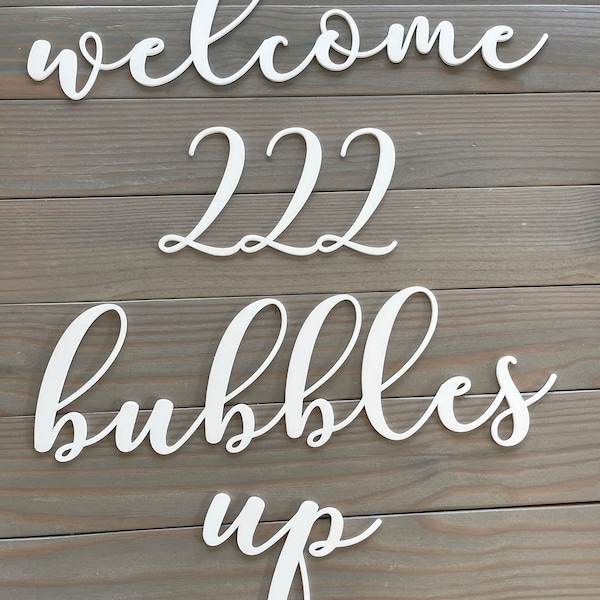 Custom Script House Numbers, Haven Style Home Address Sign - Etsy