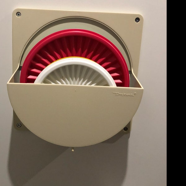 Vintage White Tupperware Paper Towel Holder Napkin Dispenser Retired ...