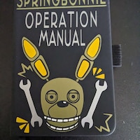 Springtrap 'william Afton' Keychain Five Nights at Freddy's Charm ...