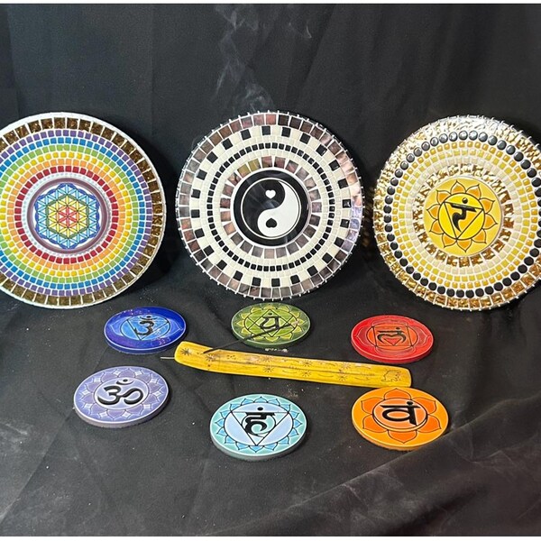 Personal Meditation Altar Large Size, Yoga Gift, Yoga Art, Shrine, Wood ...