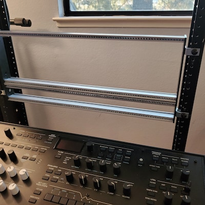 4U Eurorack Rails Frame, 3U1U Pulp Logic Size, Six Lengths 84HP 196HP ...