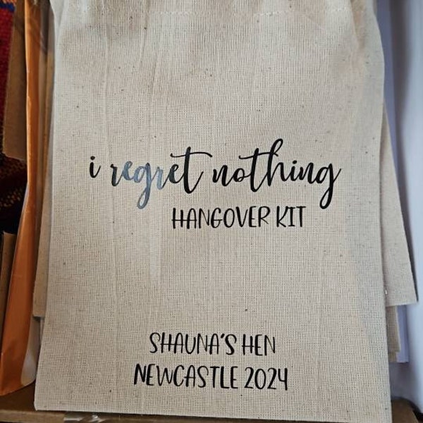 Stag Survival Kit Bag, Optional Custom Text on the Reverse, Perfect for ...