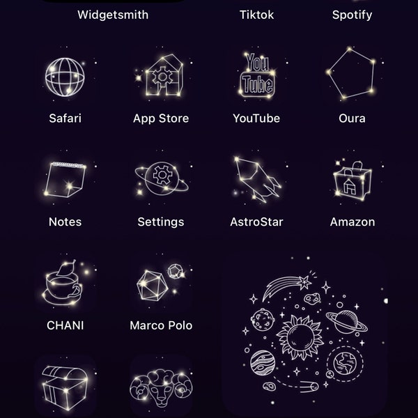 100 Cute Kawaii Cat Ios Icons Pack, iPhone Theme, App, Icons, Ipad ...