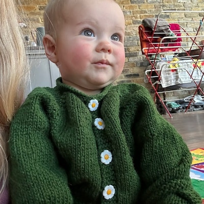 PDF Knitting Pattern Bubble Stitch Cardigan Pixie Hat & - Etsy
