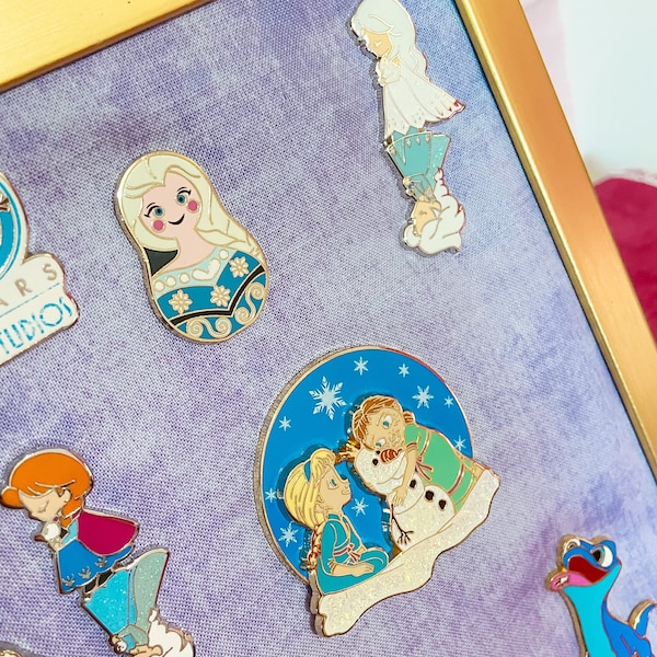 Snow Queen Hard Enamel Flip Pin - Etsy