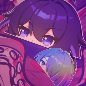 Dr Ratio Peeker Holographic Sticker Honkai Star Rail Sticker Dr Ratio ...