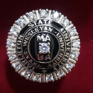 Gold Color Class Ring for Girl - Etsy