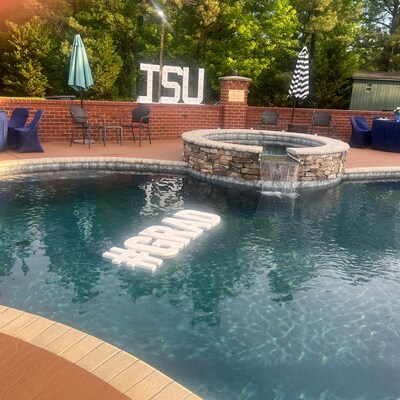 Floating Foam Pool Letters for Personalized Pool Décor Perfect for Prom ...