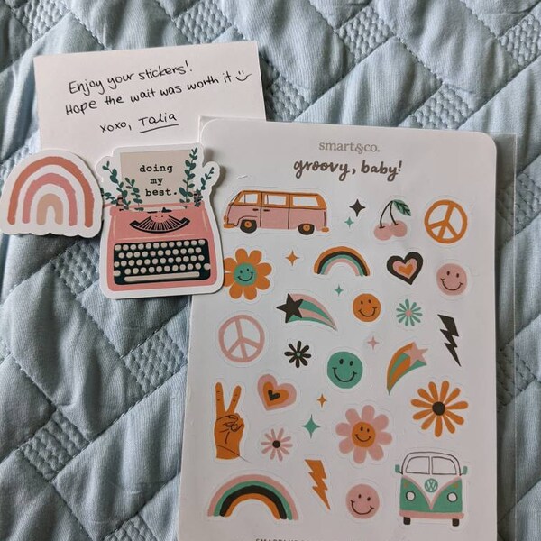 NOTE TO SELF Sticker Sheet | Bullet Journal Stickers, Planner Stickers ...