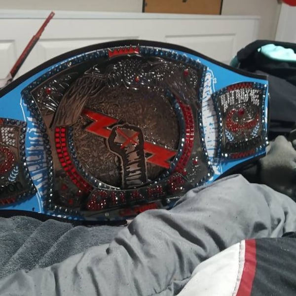 UFC Fighting Legacy Replica Title Belt, Brass Plates, 2mm Plates ...