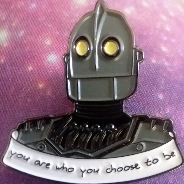 Iron Giant Enamel Pin - Etsy