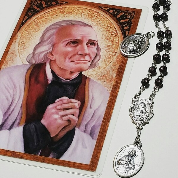 St. John Vianney Prayer Card, Patron of Priest - Etsy