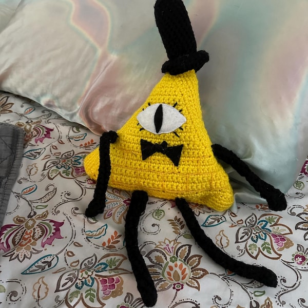 Pattern Yellow Triangle, Evil Triangle or Just Bill, Crochet PDF ...