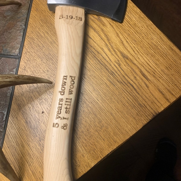 Custom Engraved Axe, Personalized Hatchet, Custom Hunting Ax, Outdoors ...