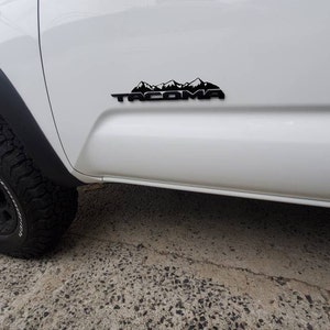 3rd Gen Tacoma Mountain Decal, Toyota Mountain Decal, Tacoma Mountain ...