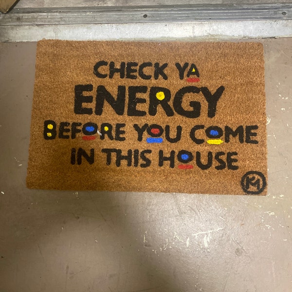 Get Tah Steppin Doormat Mat | Funny Doormat | Martin Theme Doormat ...
