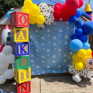 ABC Blocks , Letter Blocks , Alphabet Blocks Party Decorations ,large ...