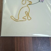 Braille Dog Bereavement Card. Dog Sympathy Card. Personalised and ...