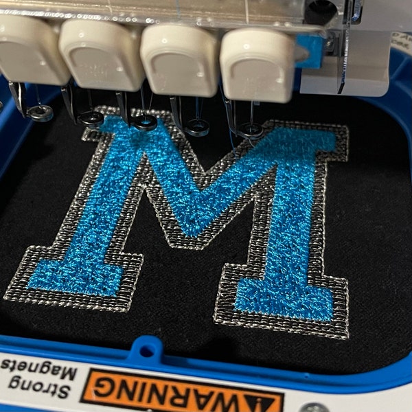 Faux Chenille Glitter HTV Font Athletic Sport Varsity Glitter Vinyl ...